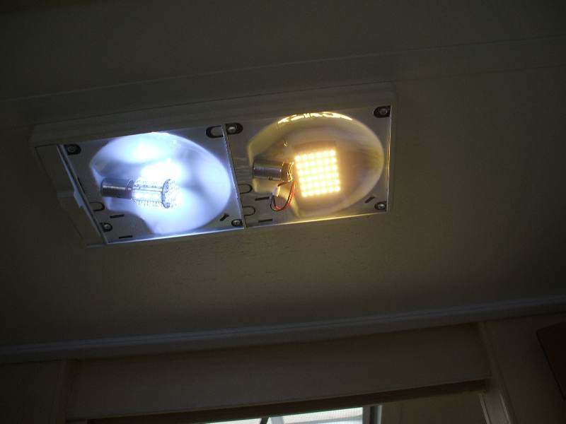 Upgrading coach lights to LEDs – 2001 Coachmen Mirada 300QB