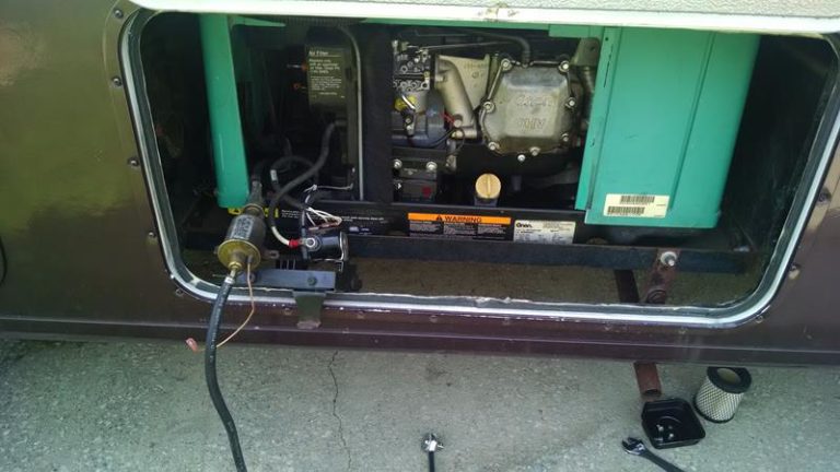 Onan Generator Choke Adjustment – 2001 Coachmen Mirada 300QB